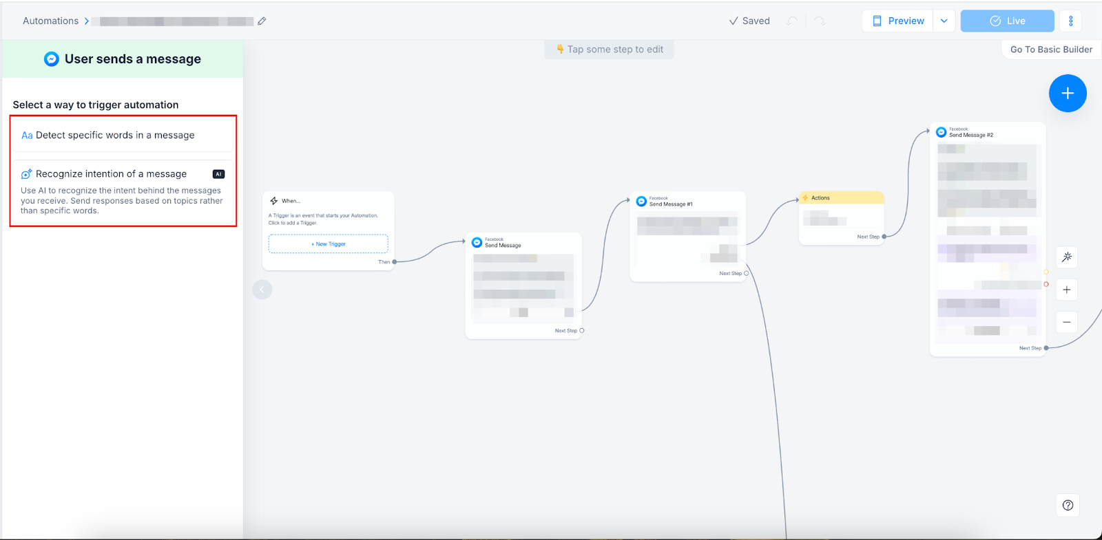 How to use Keywords Trigger in Manychat – Manychat Help
