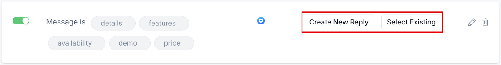 How to use Keywords Trigger in Manychat – Manychat Help