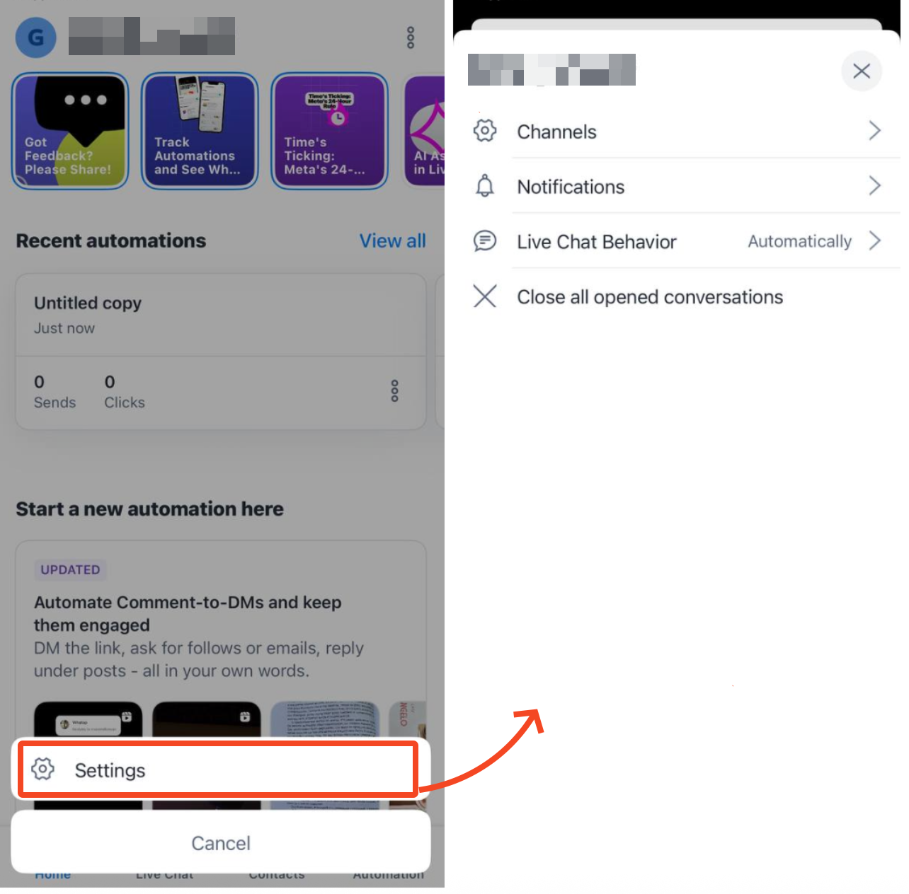Manychat Mobile App – Manychat Help